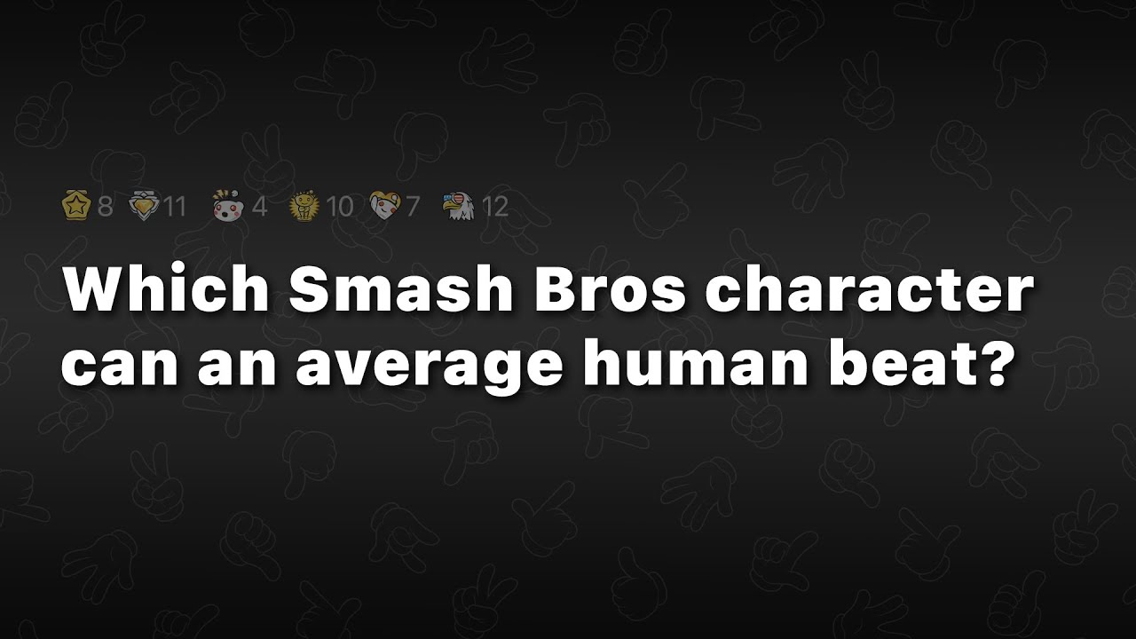 Which Smash Bros character could I beat? | The Internet Answers 'Who ...