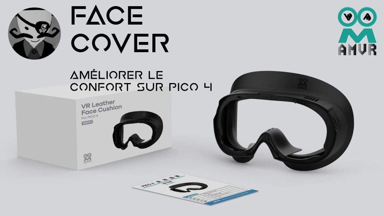 Facial Cover AMVR Pico 4 [Test FR] Amélioration du confort - YouTube