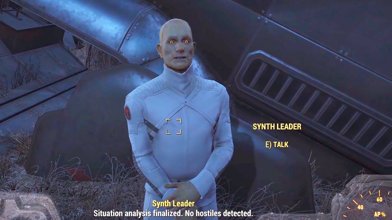 Encounter with group of Synths after I finished Institute questline ...