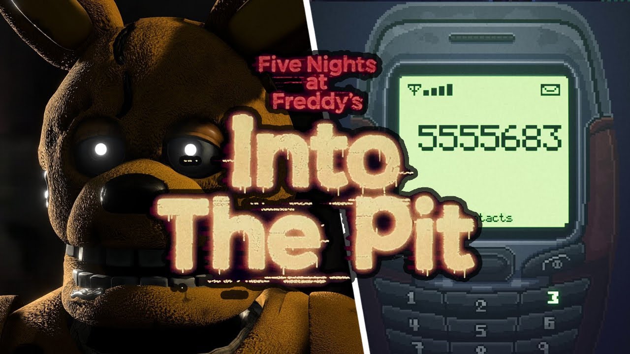 FNAF Into the Pit: SECRET Cell Phone Numbers (Springlock Failure etc ...