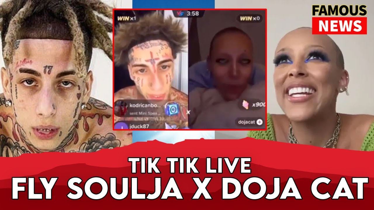 Doja Cat Went Love on Tik Tok with Fly Soulja of The Island Boys Famous ...