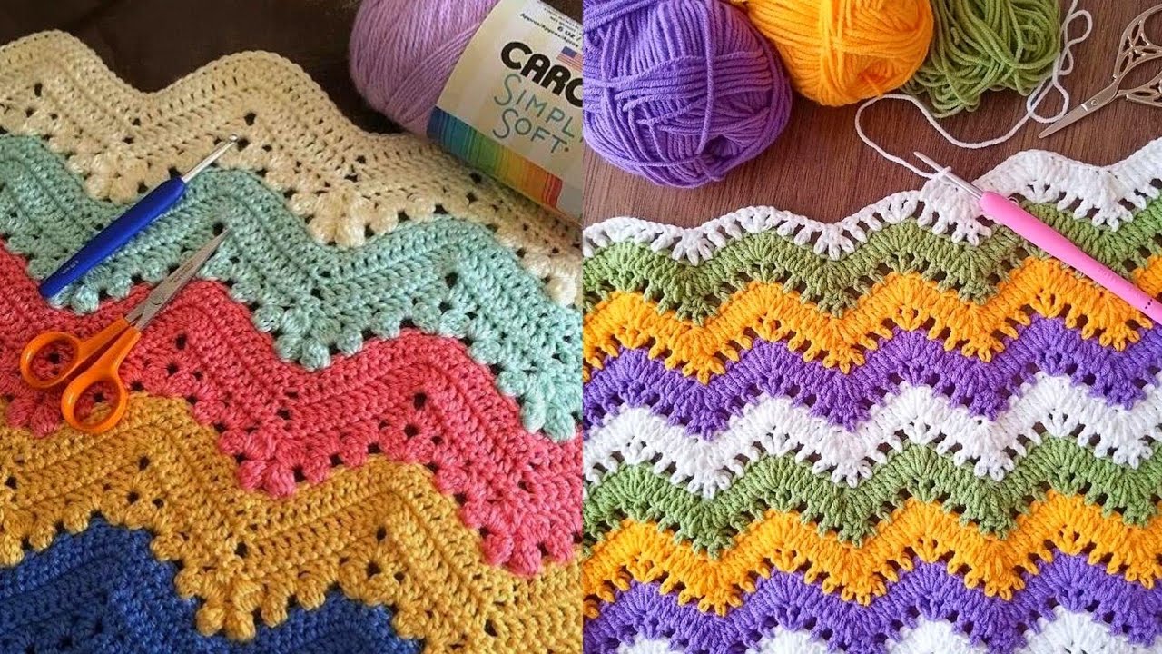 Fabulous and Unique Free Crochet Blanket patterns/ Solid Color Eassy ...