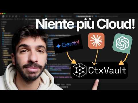 Smetti di regalare dati al Cloud: Memoria Infinita per AI con CtxVault
