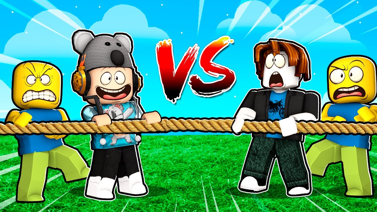 ROBLOX PULL THE ROPE! - YouTube