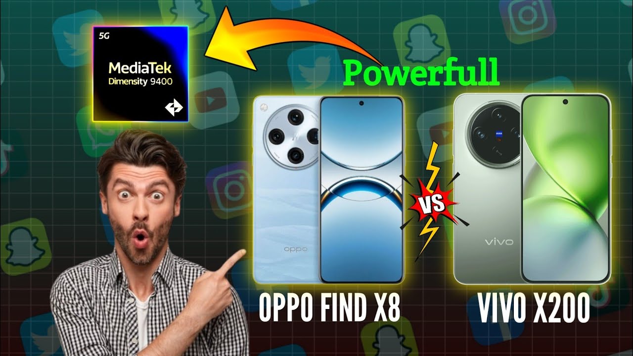 Oppo Find X8 vs Vivo X200 | Comparison - Should I Buy Oppo Find X8 ?? - YouTube