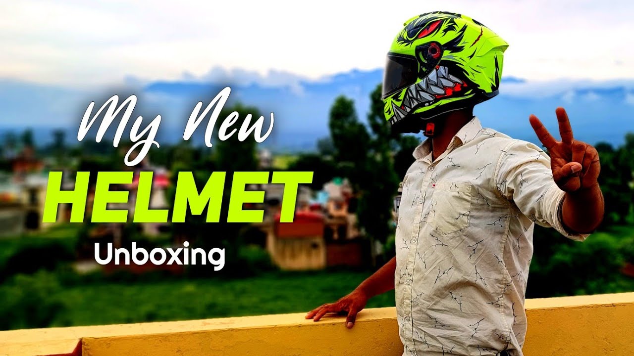 My New Helmet | Mt Hummer Lycan Gloss | Neon Edition - YouTube