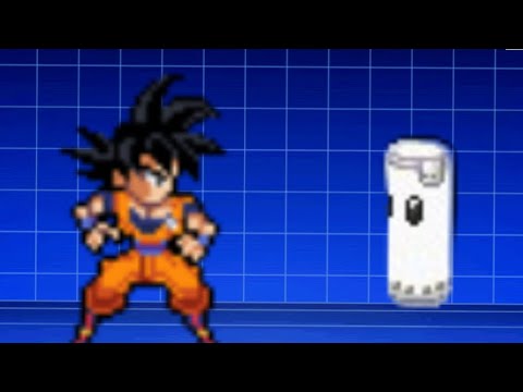 My first Goku sprite animation (made it on mobile, using FlipaClip ...