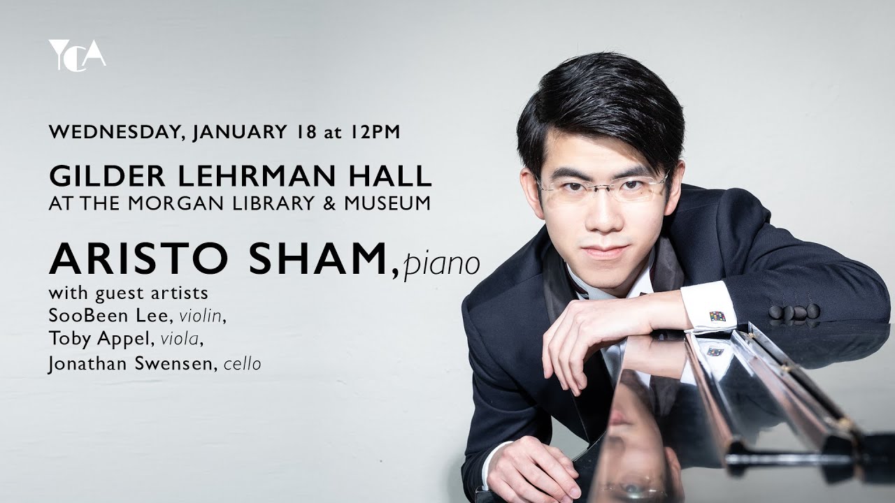 Pianist Aristo Sham Live from The Morgan Library & Museum - YouTube