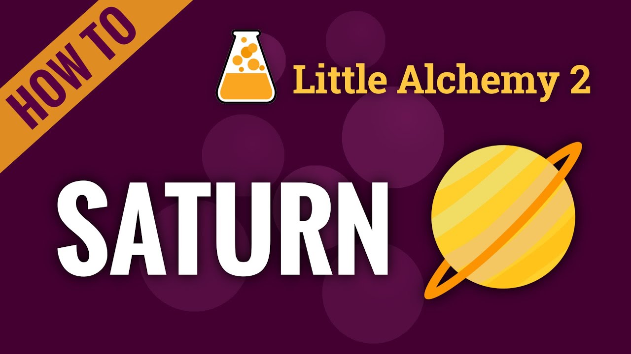 How to make SATURN in Little Alchemy 2 - YouTube