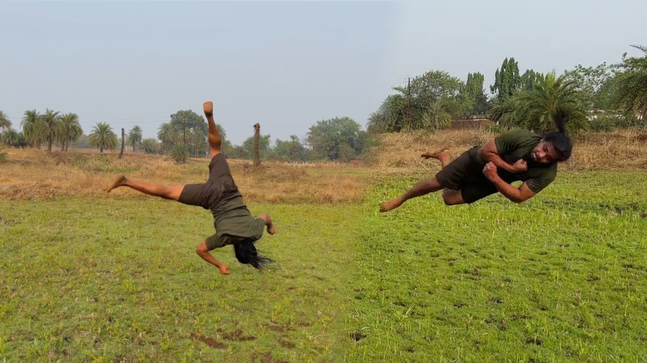 Flip practice time |Flips practice in village New Video Flip Session in ...