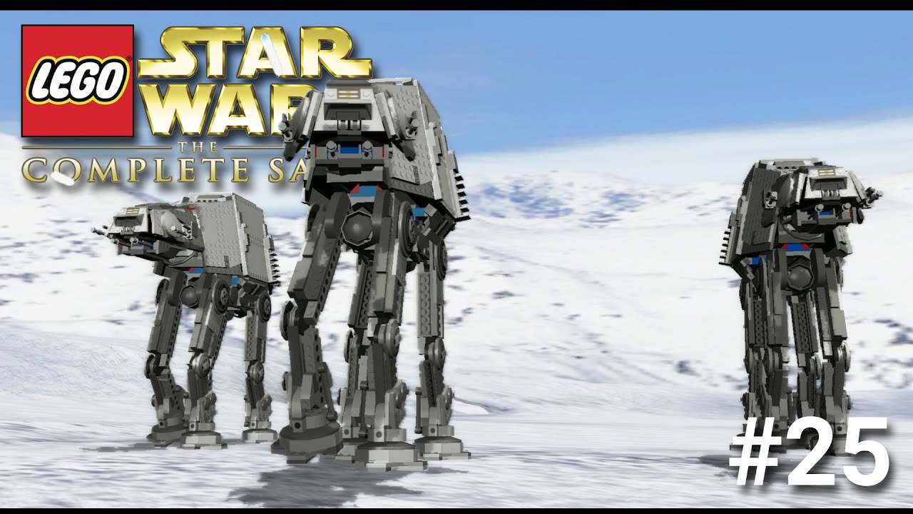 AT-ATs INVADE HOTH | Lego Star Wars The Complete Saga #25 - YouTube