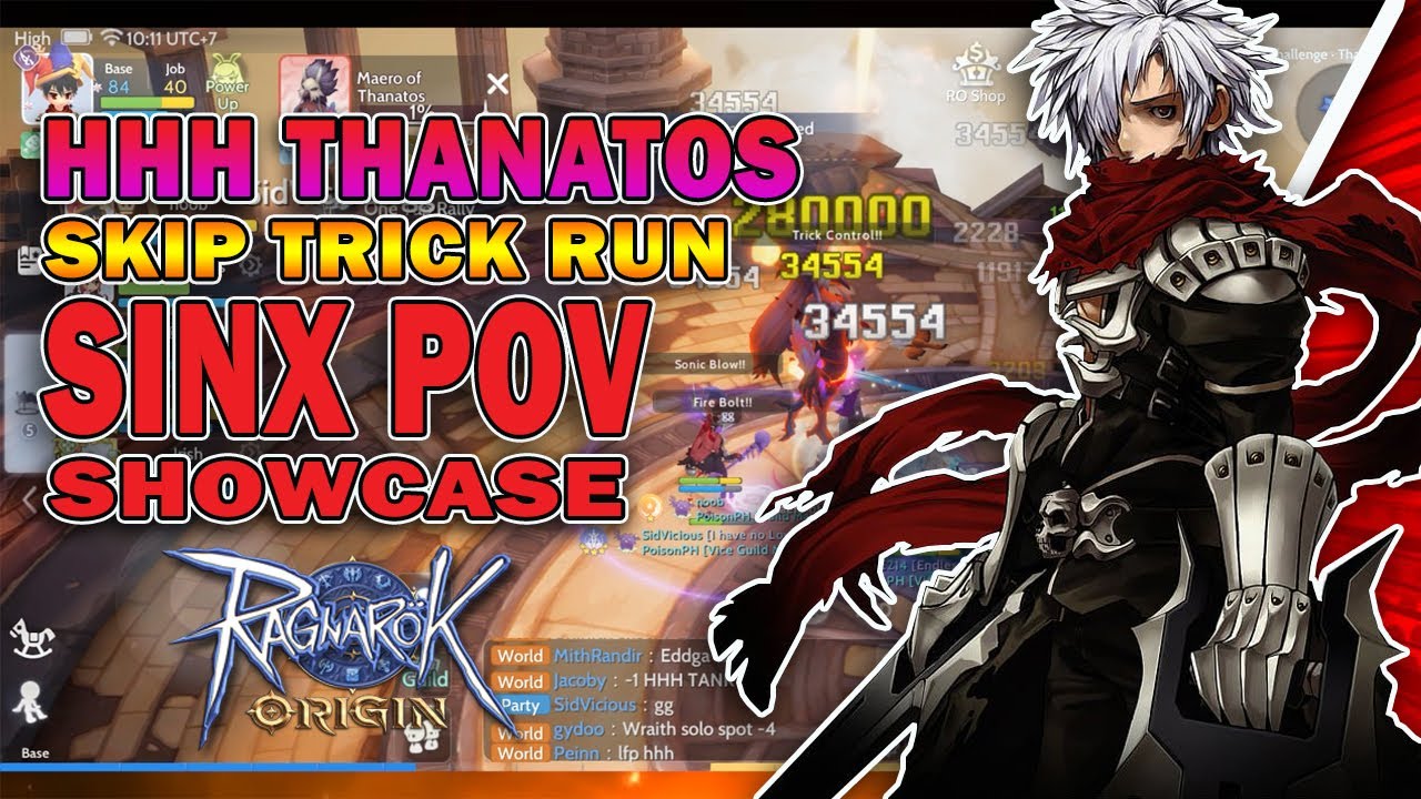 ROO Global HHH Thanatos Skip Trick Sinx POV smooth run showcase - YouTube