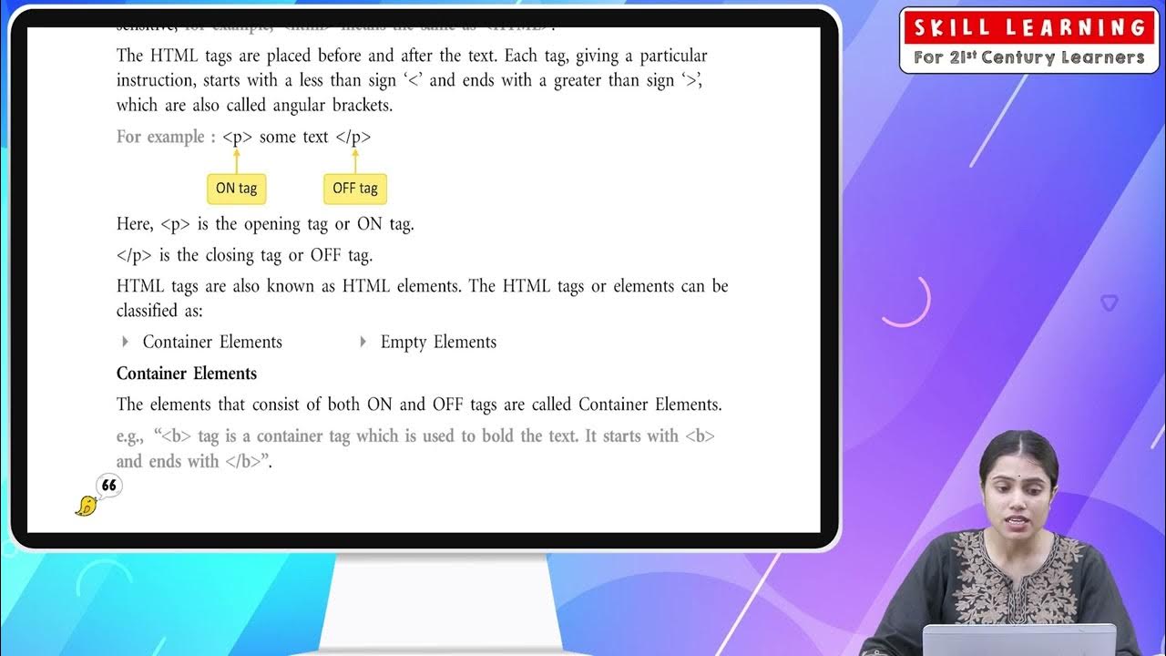 ch 7 | Shaad | Computer | Class 7 | Introduction to HTML | For children - YouTube
