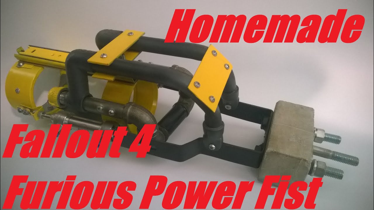 Fallout 4: homemade furious power fist - YouTube
