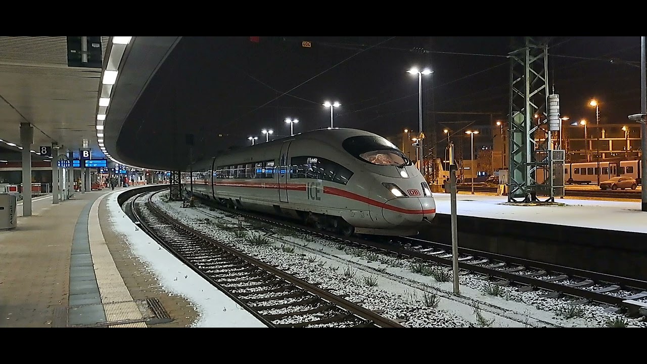 ICE 562 aus MH in SSH ICE 3 Redesign ( Münster Westfalen) Tz318 - YouTube