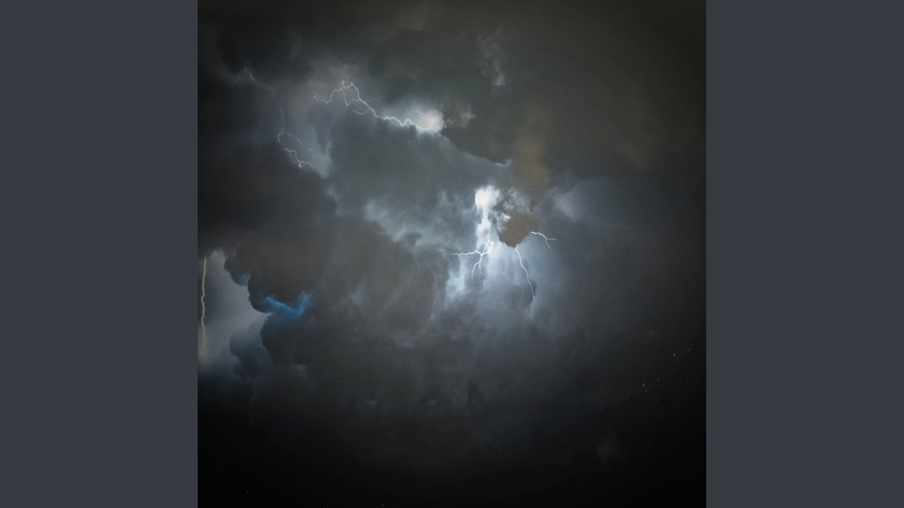 Relaxing Rain and A Distant Thunderstorm - YouTube