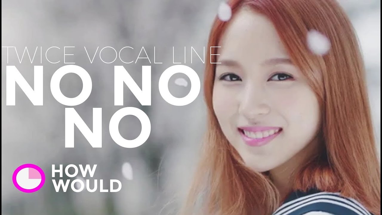 How would TWICE VOCAL LINE sing NONONO by "Apink" Line distribution ...