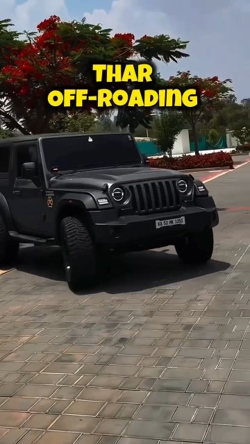 Mahindra Thar off roding Test 💫💥#trendingshorts #thar #shortvideo - YouTube
