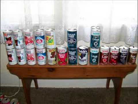 Soda Pop Can Collection - YouTube