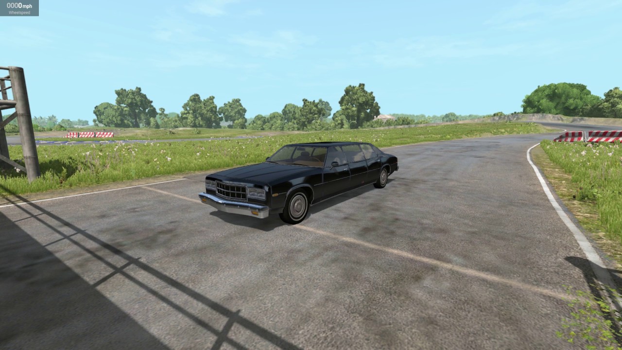 BeamNG.Drive - Tough Car Challenge - Moonhawk Limo - YouTube