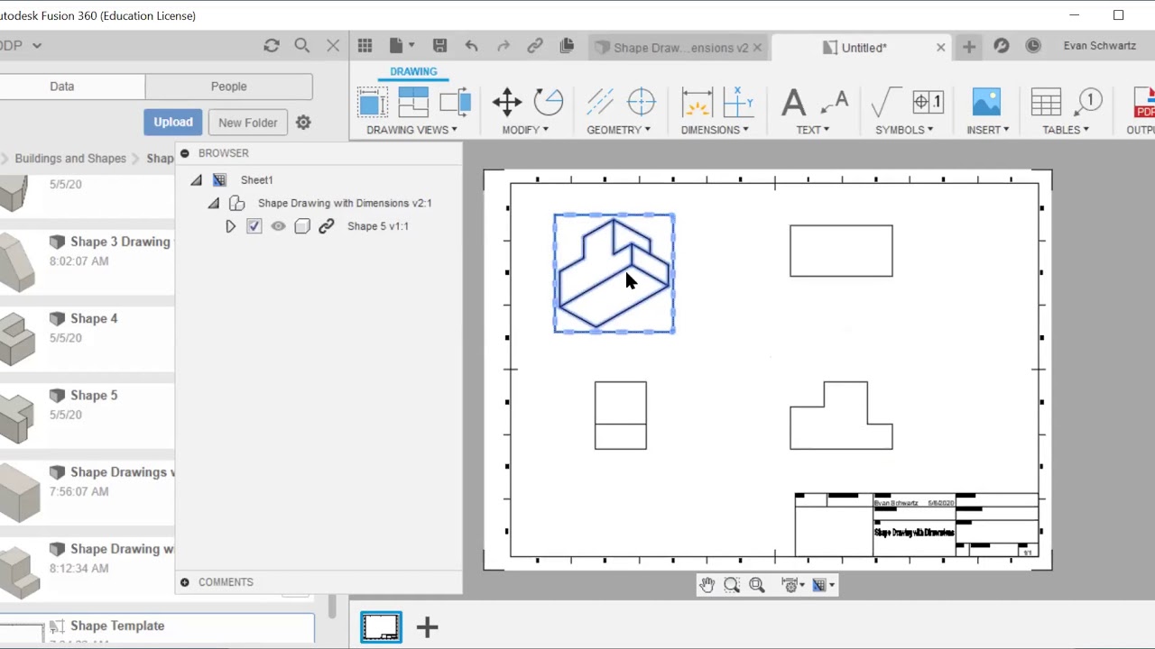 Fusion 360 Creating A Drawing From A Component With Dimensions YouTube fusion-360-creating-a-drawing-from-a-component-with-dimensions-youtube