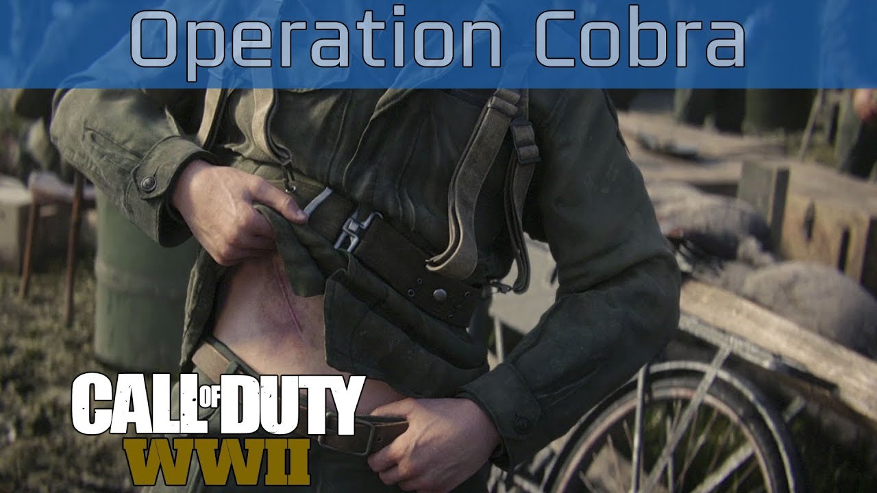 Call of Duty: WWII - Operation Cobra Walkthrough [HD 1080P/60FPS] - YouTube