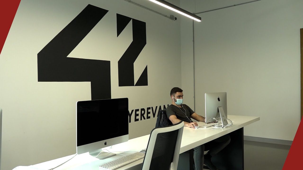 42 Yerevan Coding School Opens Its Doors at TUMO - YouTube