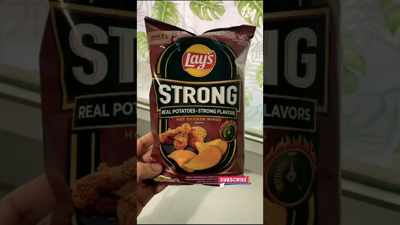 Lays strong hot chicken wings flavour 🤩😋 #imported #trending #shorts # ...