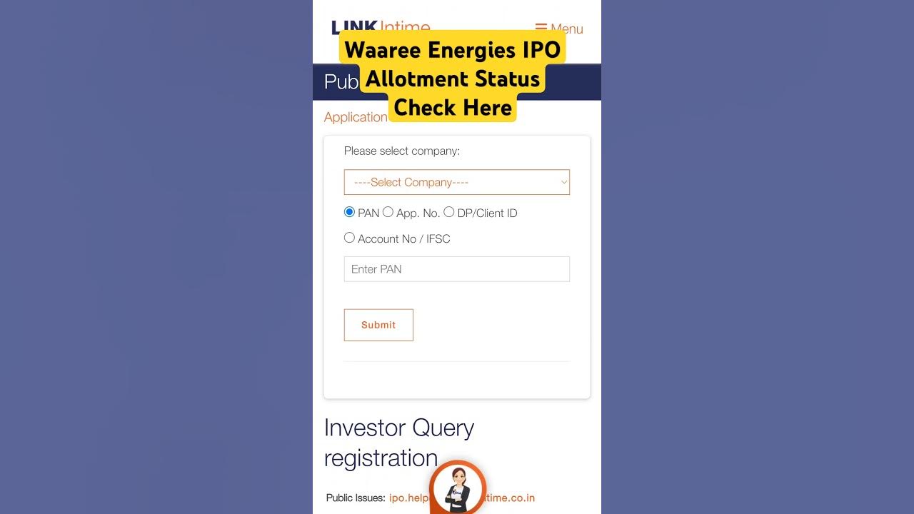 Check Waaree Energies IPO Allotment Status Here #waareeenergiesipo #waareeenergies - YouTube
