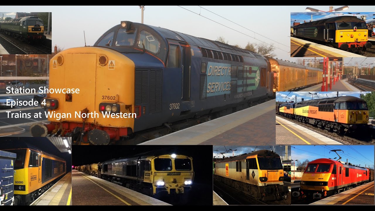 Station Showcase Episode 4 - Trains at Wigan North Western - YouTube