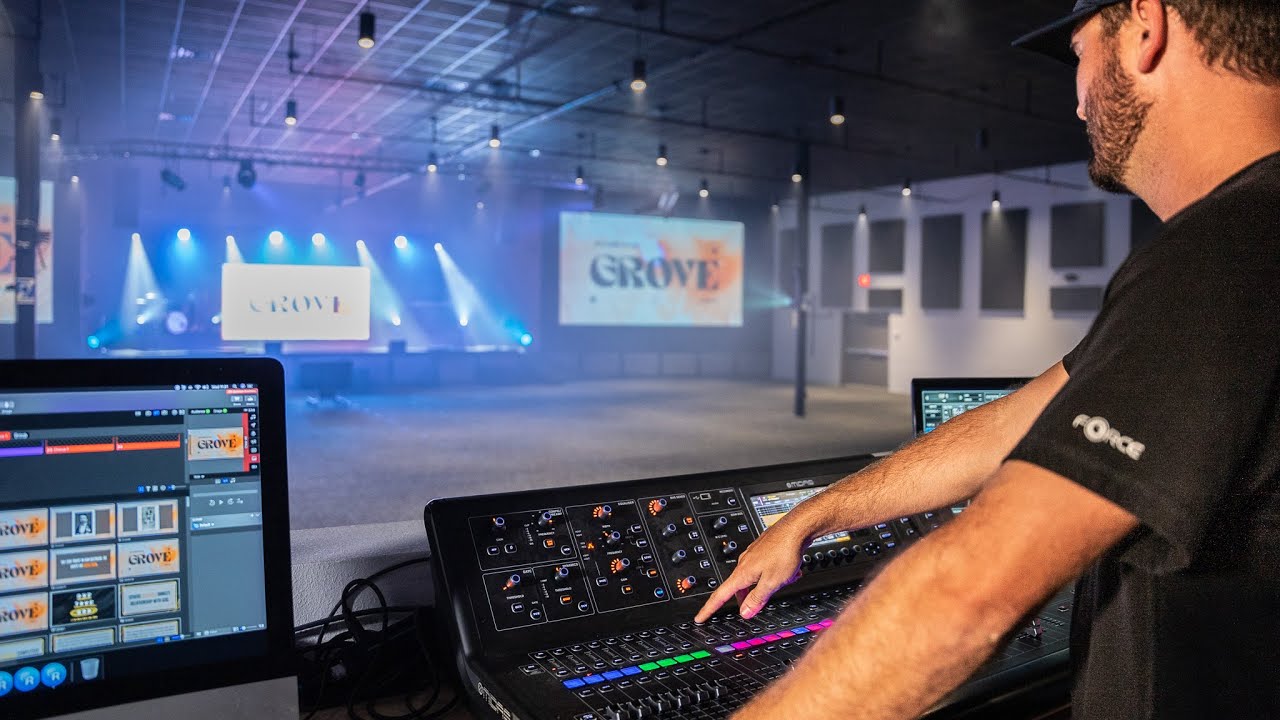 How a Touring Engineer Mixes Worship | The Grove Church - YouTube