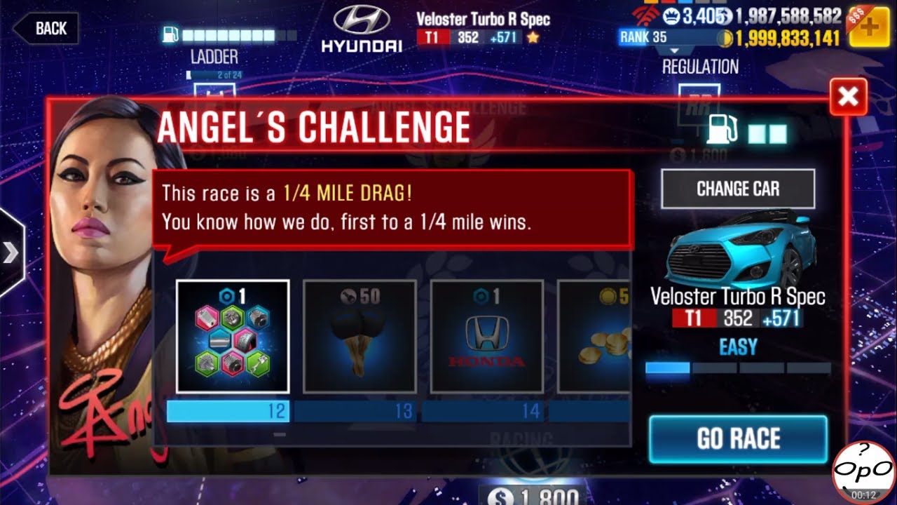 CSR Racing 2 | Angel Challenge Race #12 with Hyundai Veloster Turbo R ...