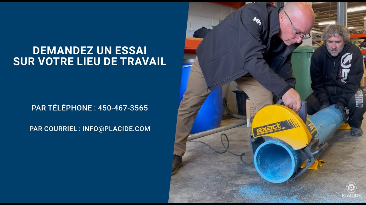 Démonstration de produit en milieu de travail | Outillage Placide ...