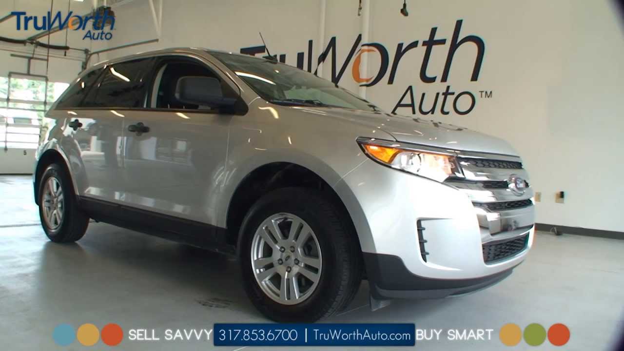 2011 Ford Edge SE - Clean CARAFX - AUX Input - TruWorth Auto - YouTube
