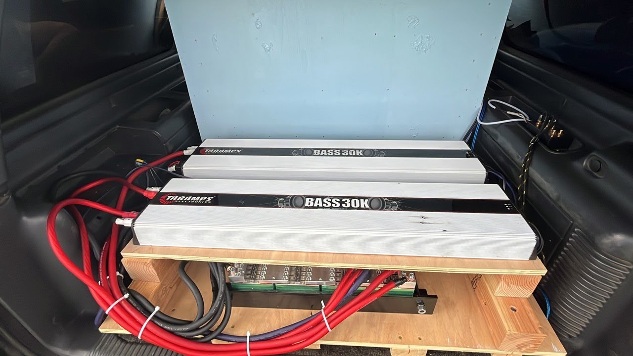 BIGGEST AMP I HAVE EVER SEEN! 60,000 WATTS IN ONE VEHICLE!!! - YouTube