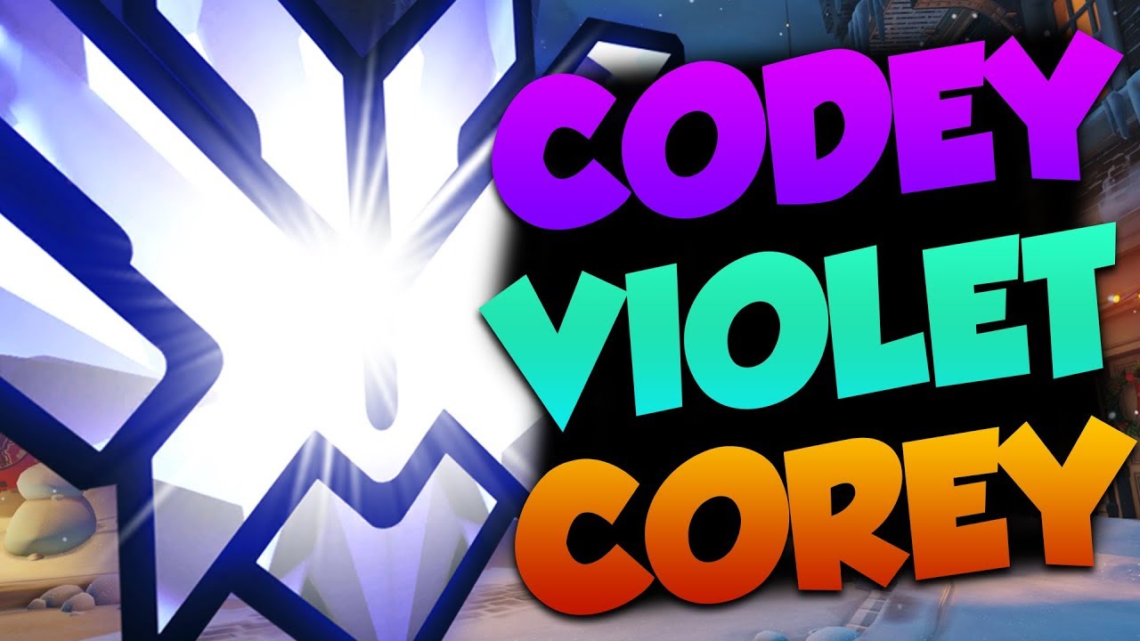 CODEY INSANE SOMBRA + VIOLET BRIGITTE + COREY HANZO! [ OVERWATCH SEASON ...