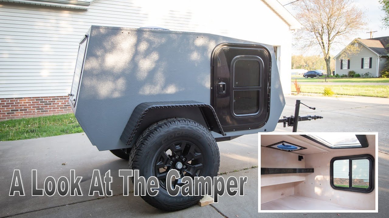 Off Road Tiny Camper Update. Almost complete! - YouTube