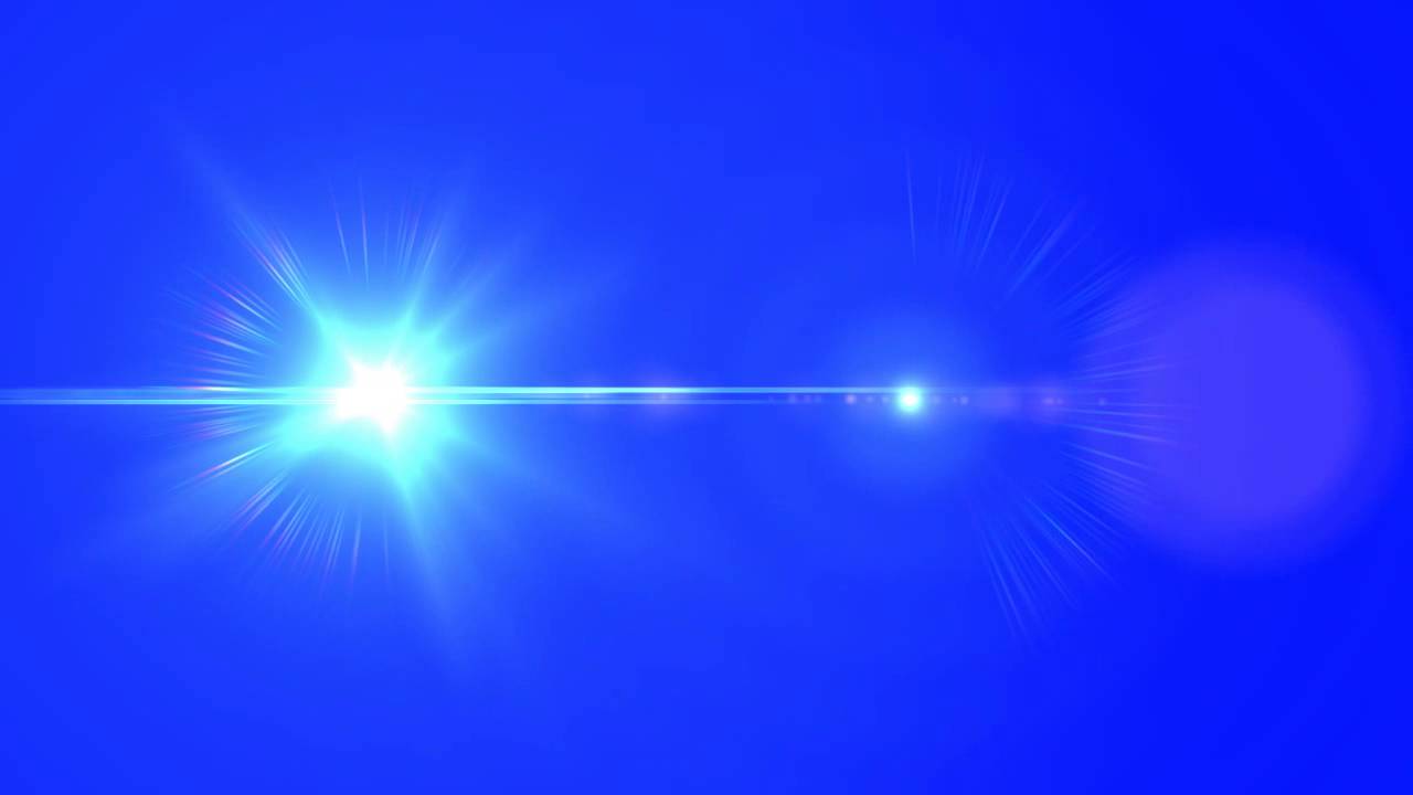 cinema trailer effects in with lens flares very ultra realistic in blue ...