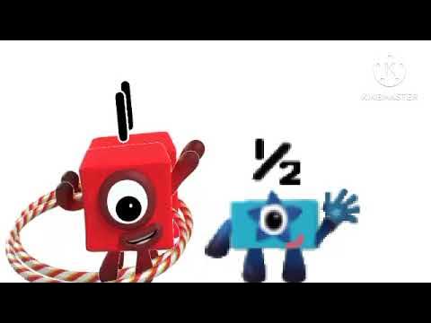 numberblocks fractions #1 - YouTube
