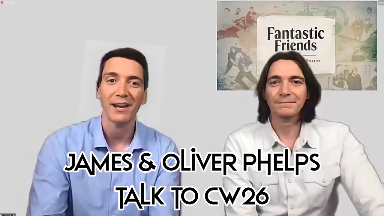 James and Oliver Phelps talk to CW26 on Fantastic Friends release - YouTube