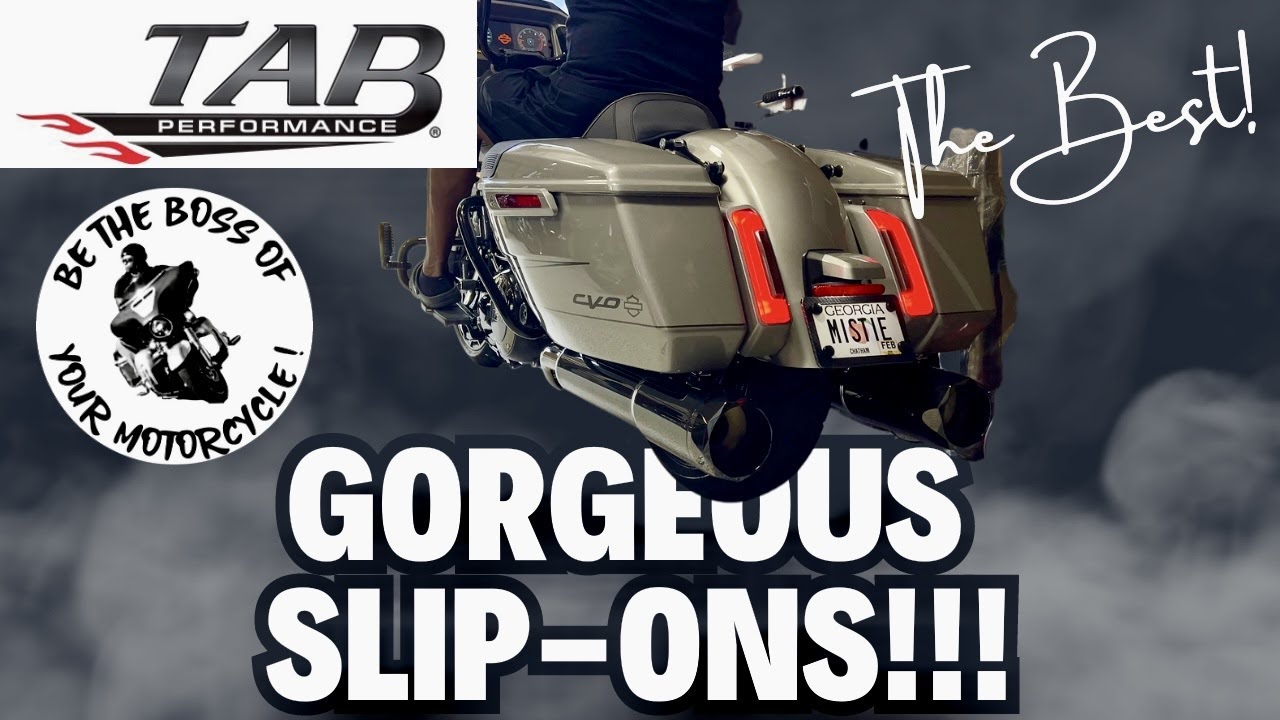 Arguably The Best Tab Performance Slip Ons Ever For Your Harley ...