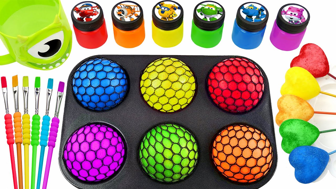 Satisfying Video DIY How To Make Mike Mug Makes Giant Top Balls With ...