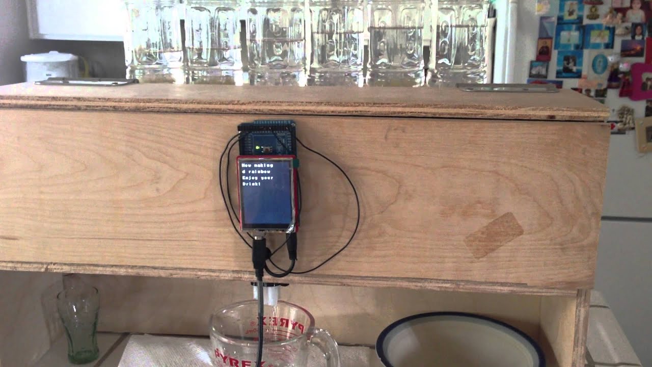 automatic bartender - YouTube