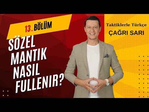 Sözel Mantık Nasıl Fullenir? 13. Bölüm I Ezber Bozan Soru I 🌊