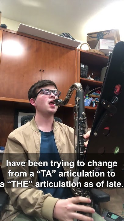 my bass clarinet warm ups - YouTube