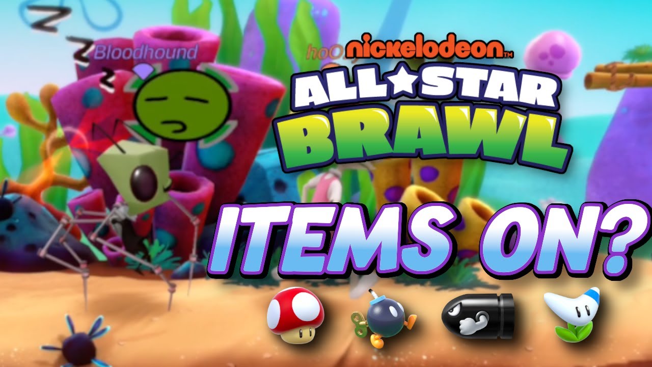 Items added in Nickelodeon All Star Brawl?!?! - YouTube