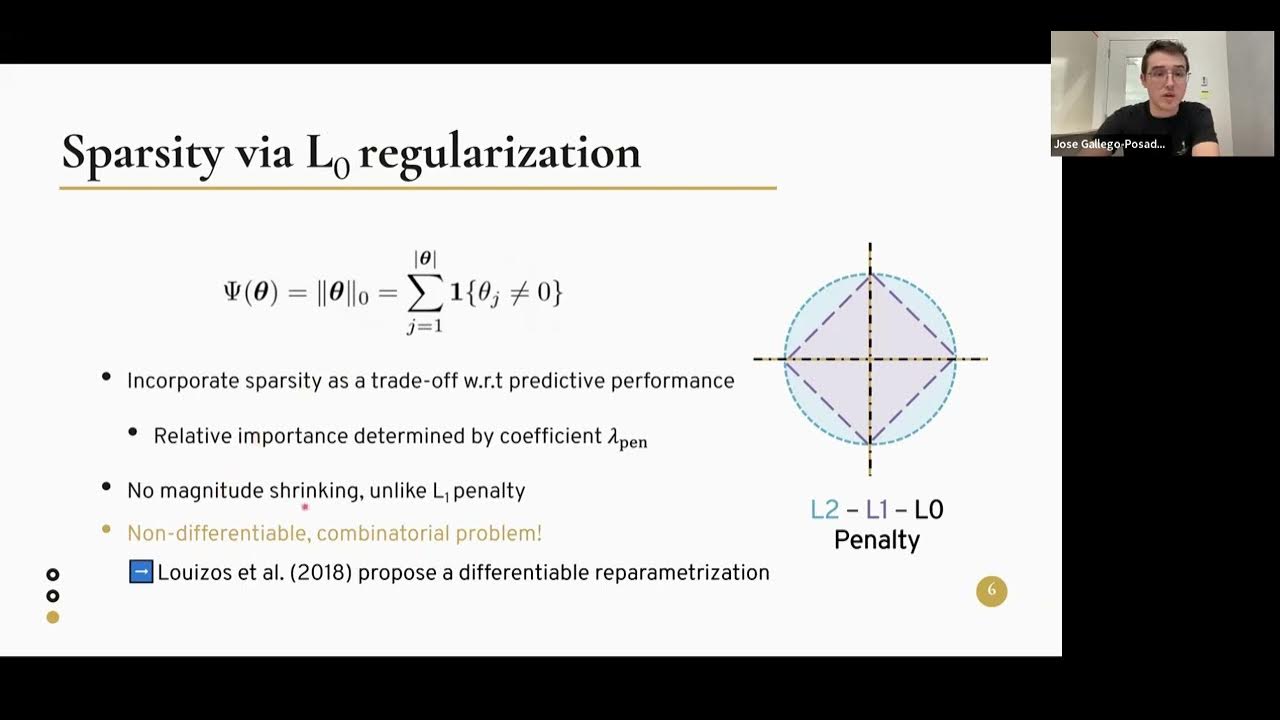 Jose Gallego-Posada - Controlled Sparsity via Constrained Optimization - YouTube