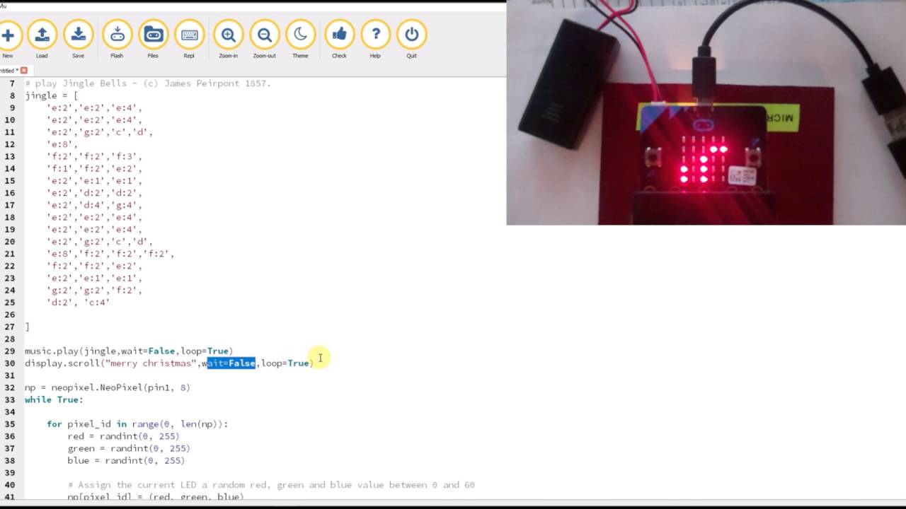 Background Process in MicroPython and Micro:bits - YouTube
