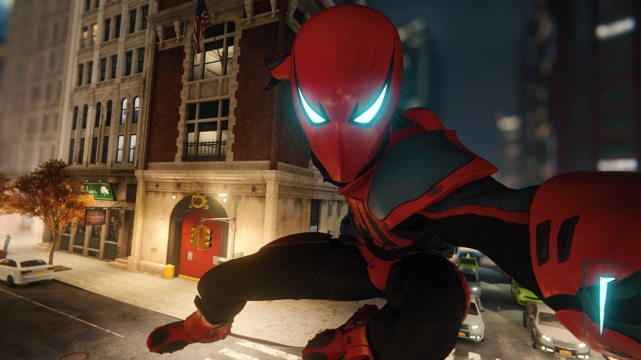 Spider-Man (PS4): Finding the Ghostbuster's Firehouse - YouTube