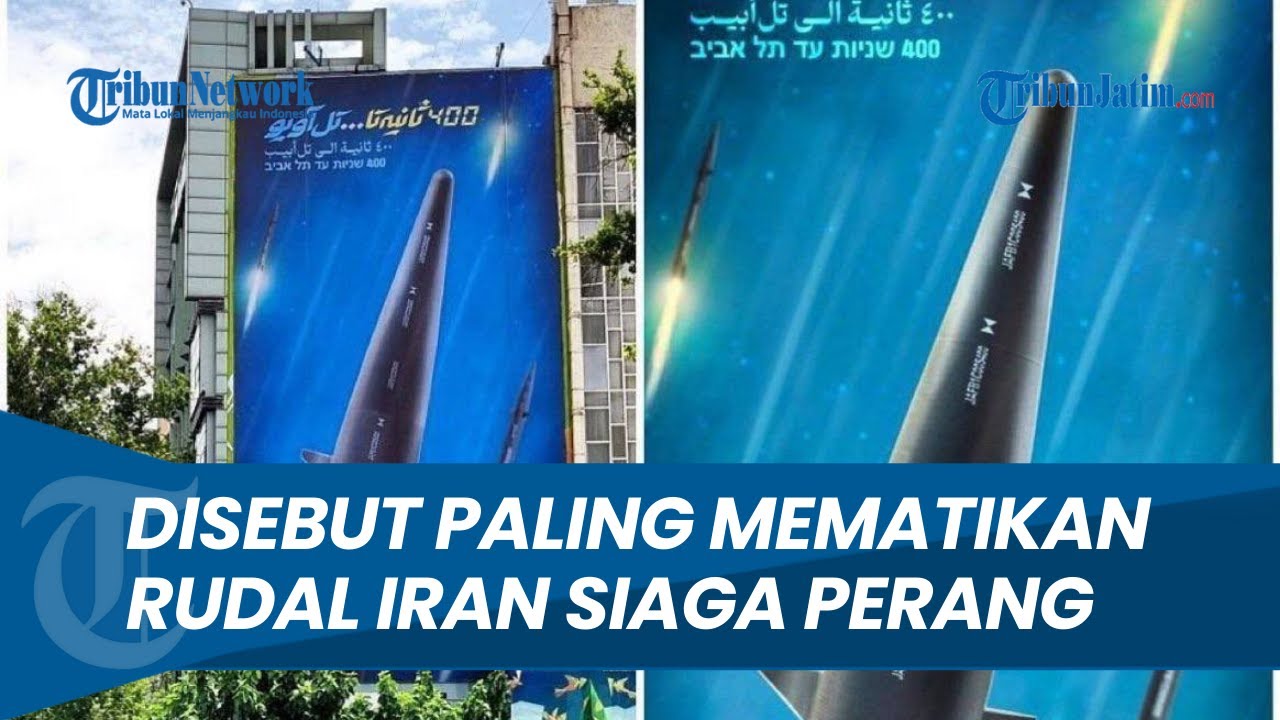 Pamer Poster Rudal Hipersonik! Iran Ancam Lenyapkan Israel jika Ngotot ...